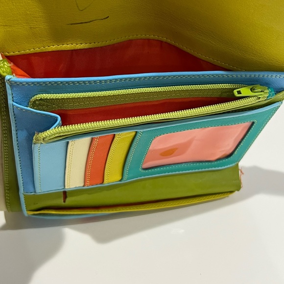 Mywalit | Bags | Mywalit Double Flap Wallet | Poshmark